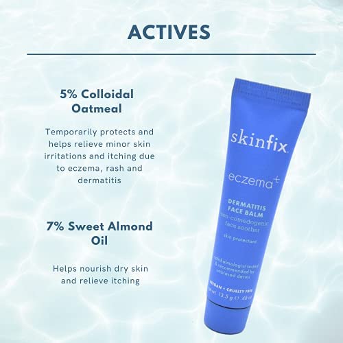 Skinfix Eczema+ Dermatitis Face Balm - Soothing Cream Moisturizer for ...